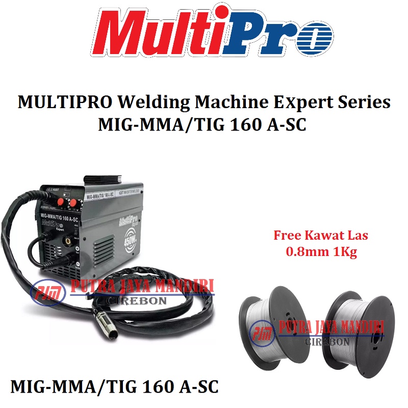 Jual MULTIPRO WELDING MACHINE Expert Series MIG-MMA/TIG 160 A-SC Mesin ...