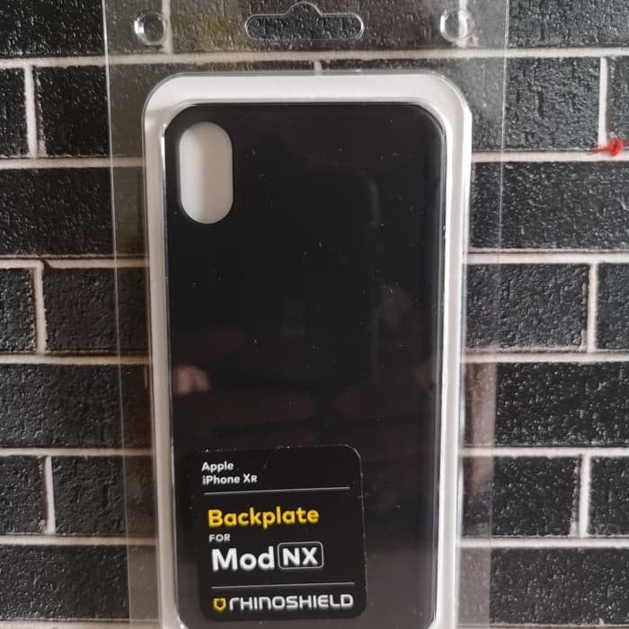 Jual Rhinoshield MOD NX For Iphone XR Backplate Black | Shopee Indonesia