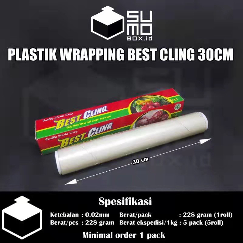 Jual Plastik cling wrap Delco Cling - Pembungkus makanan - Food Wraping ...