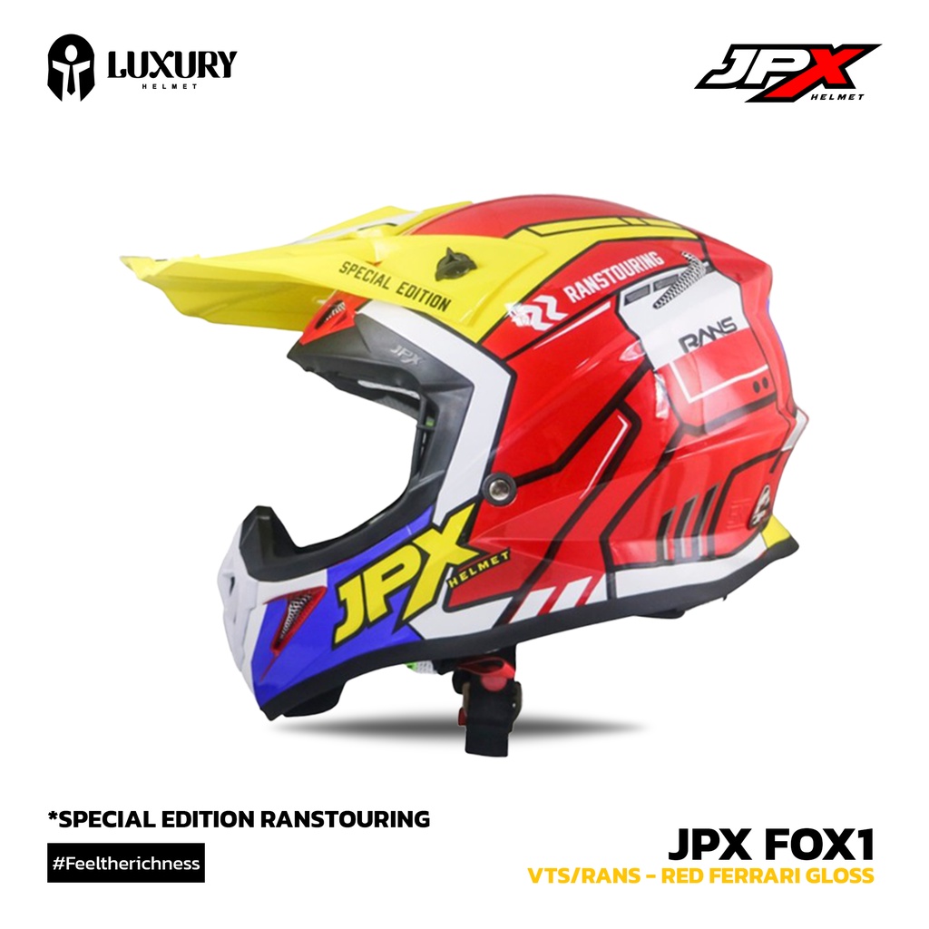 Jual Helm Keren - Helm JPX FOX1 - MOTIF VTS/RANS - Helm FullFace ...