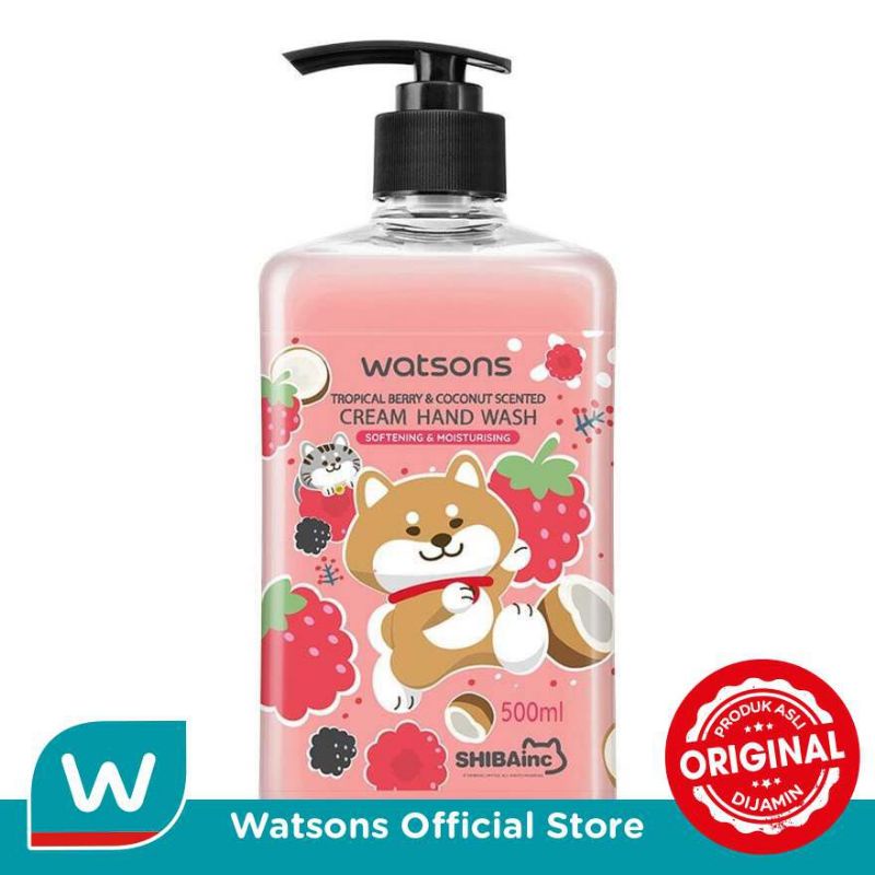 Jual WATSON CREAM HAND WASH 500 ML | Shopee Indonesia