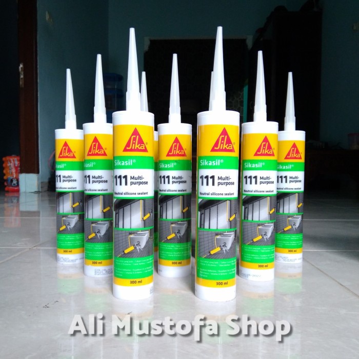 Jual Sikasil Ap sealant neutral 300 ml sika sikasil 111 multipurpose 300 ml | Shopee Indonesia