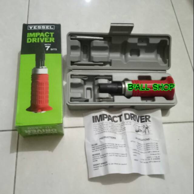 Jual Obeng Ketok Set 7 Pcs Vessel | Shopee Indonesia