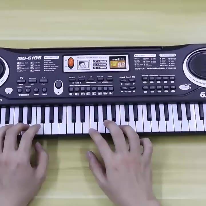 Jual MIIGO Keyboard Piano Anak Digital Elektrik 61 Keys | Shopee Indonesia