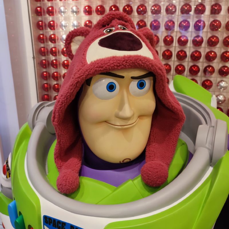 Jual Miniso Toys Story Lotso Collection Plush Hat with Earflaps Kupluk ...