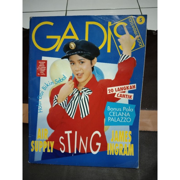 Jual majalah Bekas Majalah Jadul majalah GADIS edisi 94 | Shopee Indonesia