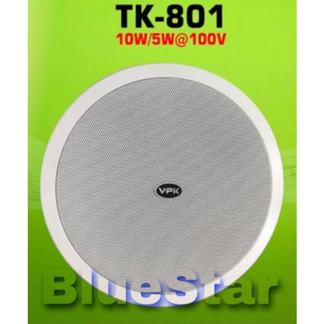 Jual Speaker Ceiling VPK TK 801 Original Speaker Plafon TK801 - 8 inch | Shopee Indonesia