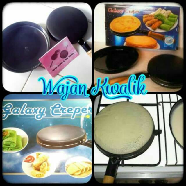 Jual WAJAN KWALIK CETAKAN KULIT LUMPIA GALAXY CREPES | Shopee Indonesia