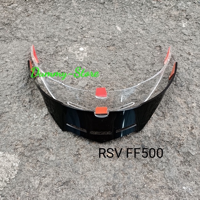 Jual Spoiler Helm RSV FF500 AKRILIK | TEBAL 3MM / SPOILER RSV FF500 ...