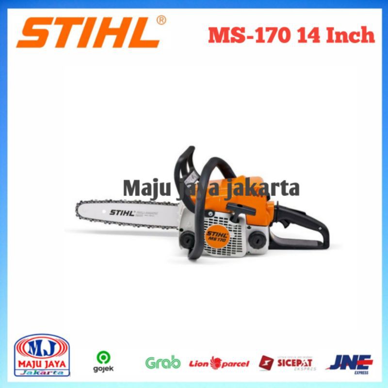 Jual STIHL CHAINSAW MS 170 14 INCH Mesin Potong Kayu MS-170 Gergaji Kayu STIHL original | Shopee ...