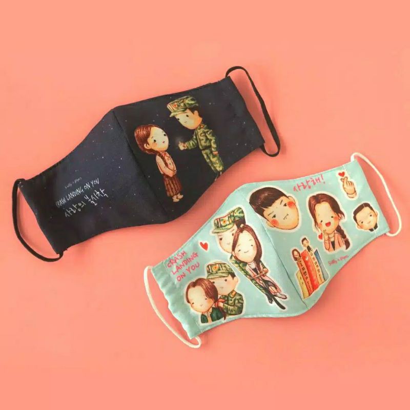 Jual New Sally and Piper Crash Landing On You CLOY Itaewon Class Mask ...