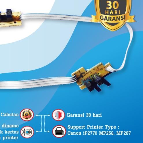 Jual ☟ PE Sensor Kertas IP2770 MP258 MP287 Paper End Sensor ASF Roller ...