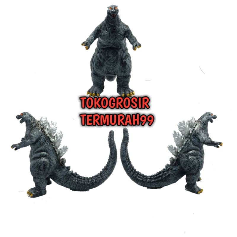 Jual Action Figure Godzilla Burning Grey Godzilla Monster Series ...