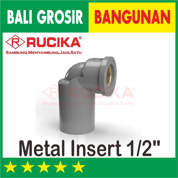 Jual 1/2" KDD KNEE KENI L DRAT DALAM KUNINGAN FITTING PIPA RUCIKA | Shopee Indonesia