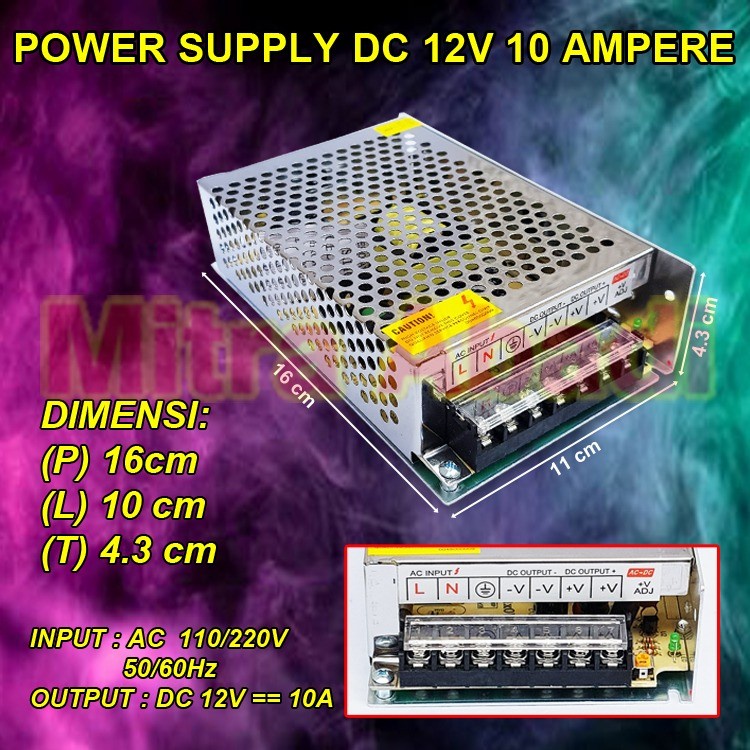 Jual Power Supply 10 Ampere | Shopee Indonesia