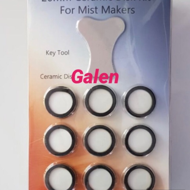 Jual Membran mist maker ultrasonic berikut seal dan kunci pembuka mata ...