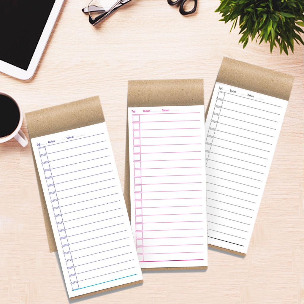 Jual ATK/ Alat tulis/ Stationery Note Book Check List - To Do List ...