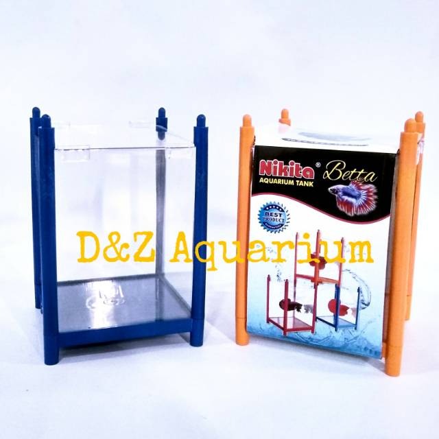 Jual Aquarium Nikita BETTA Beta Tank Cupang Mini Ikan Kecil Awet ...