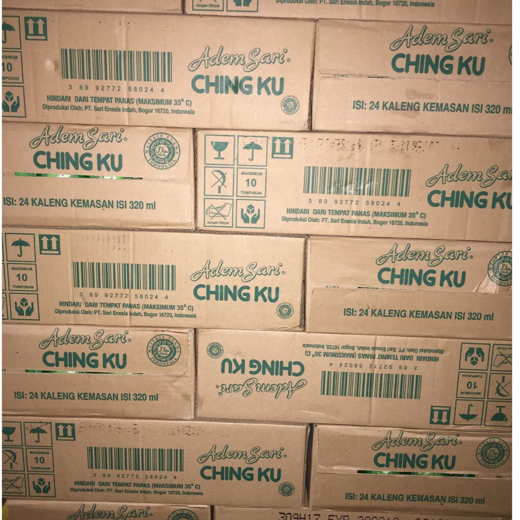 Jual Adem Sari Ching Ku Kaleng 320ml Dus | Shopee Indonesia