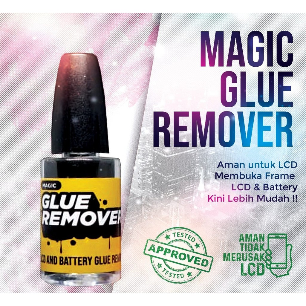 Jual MAGIC GLUE REMOVER 20ml MGR Pencair Lem LCD HP | Shopee Indonesia