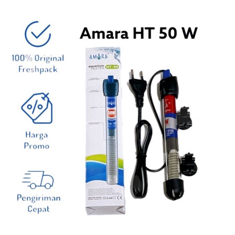 Jual HEATER AMARA 50 WATT PEMANAS SUHU AQUARIUM | Shopee Indonesia
