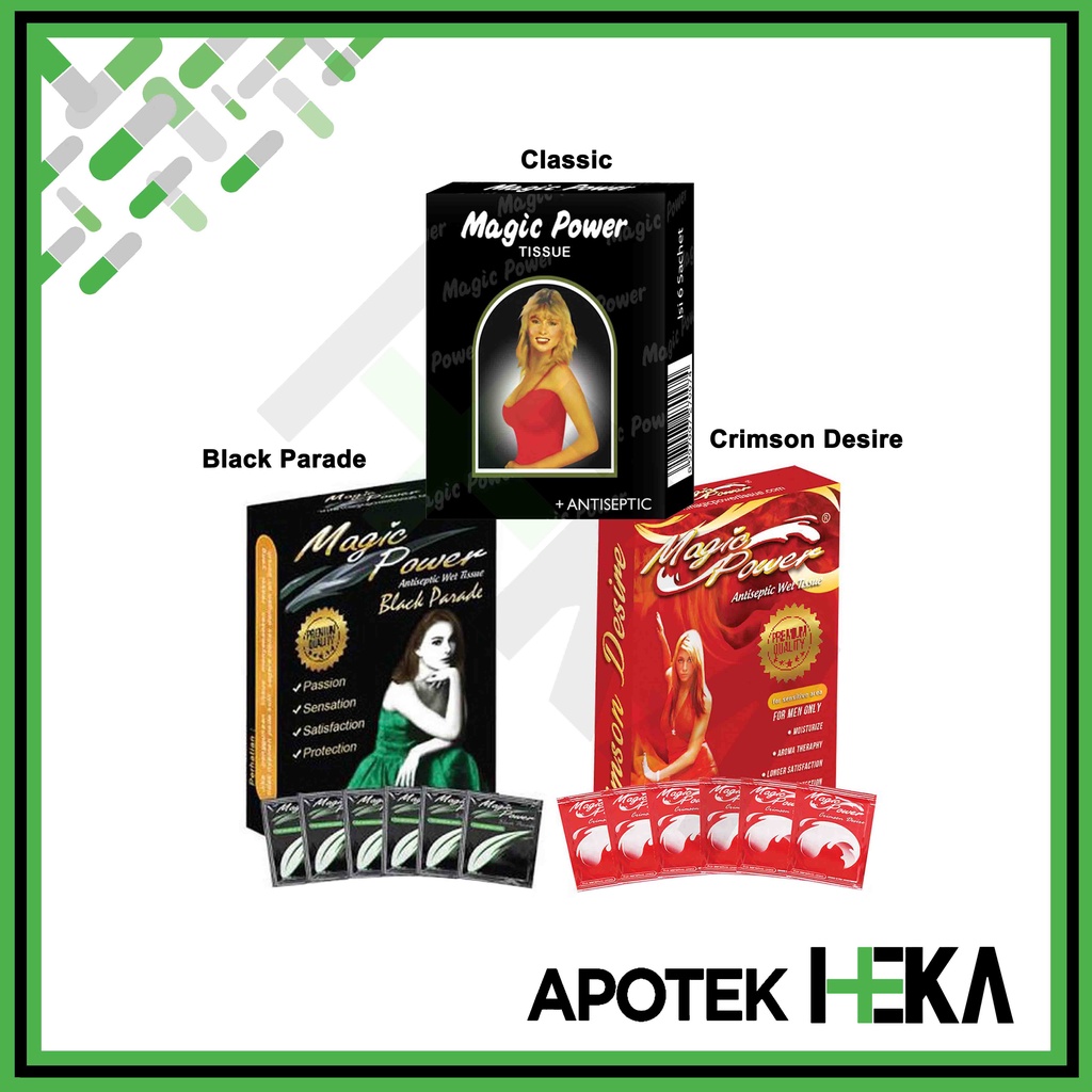 Jual Tisu Magic Power - Tisu Pria Tahan Lama (SEMARANG) | Shopee Indonesia