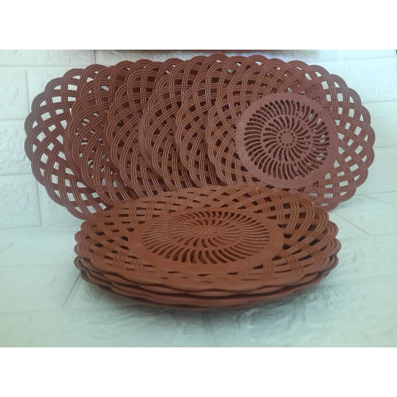 Jual Piring rotan plastik | Shopee Indonesia