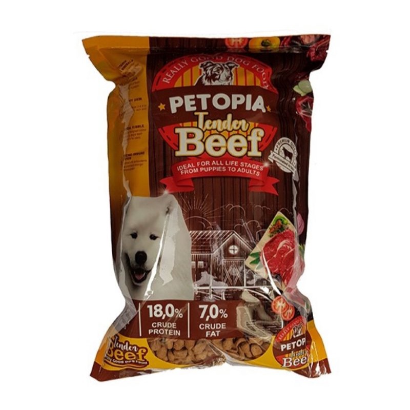 Jual Dog Food Petopia 1kg Lamb / Beef Makanan Anjing | Shopee Indonesia