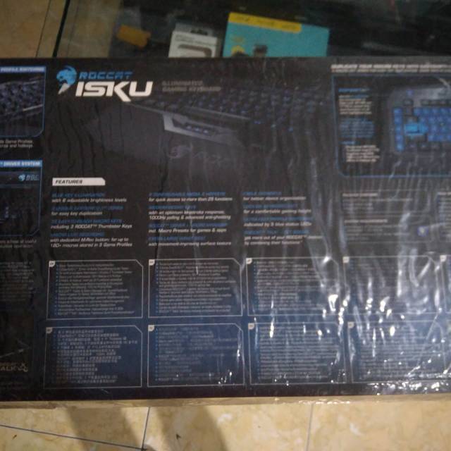 Jual Rockat isku illuminated gaming keyboard | Shopee Indonesia