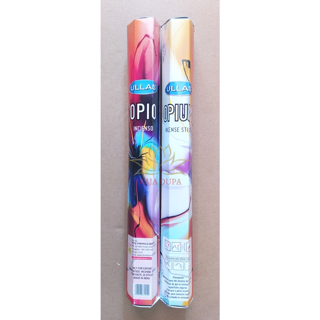 Jual Ullas Hexa 20s Dupa Stick Wangi Hio India 23cm | Shopee Indonesia