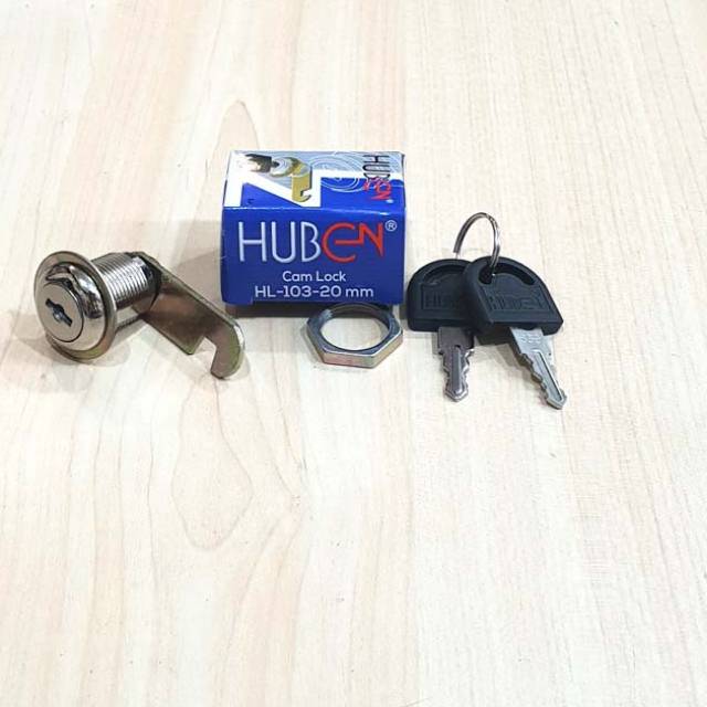 Jual Cam lock huben 103 20mm atau kunci loker besi atau kunci loker kait | Shopee Indonesia