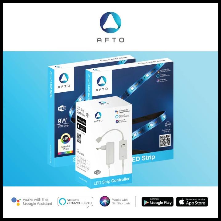 Jual Afto Smart Led Strip Bundling (Smart Led Strip 4M + Controller 2A ...