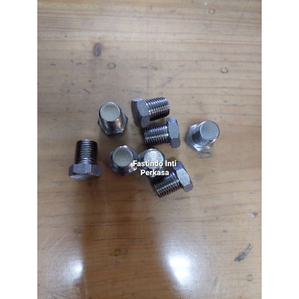 Jual Plug class 3000 stainless steel ss 304 3/8 inch NPT | Shopee Indonesia