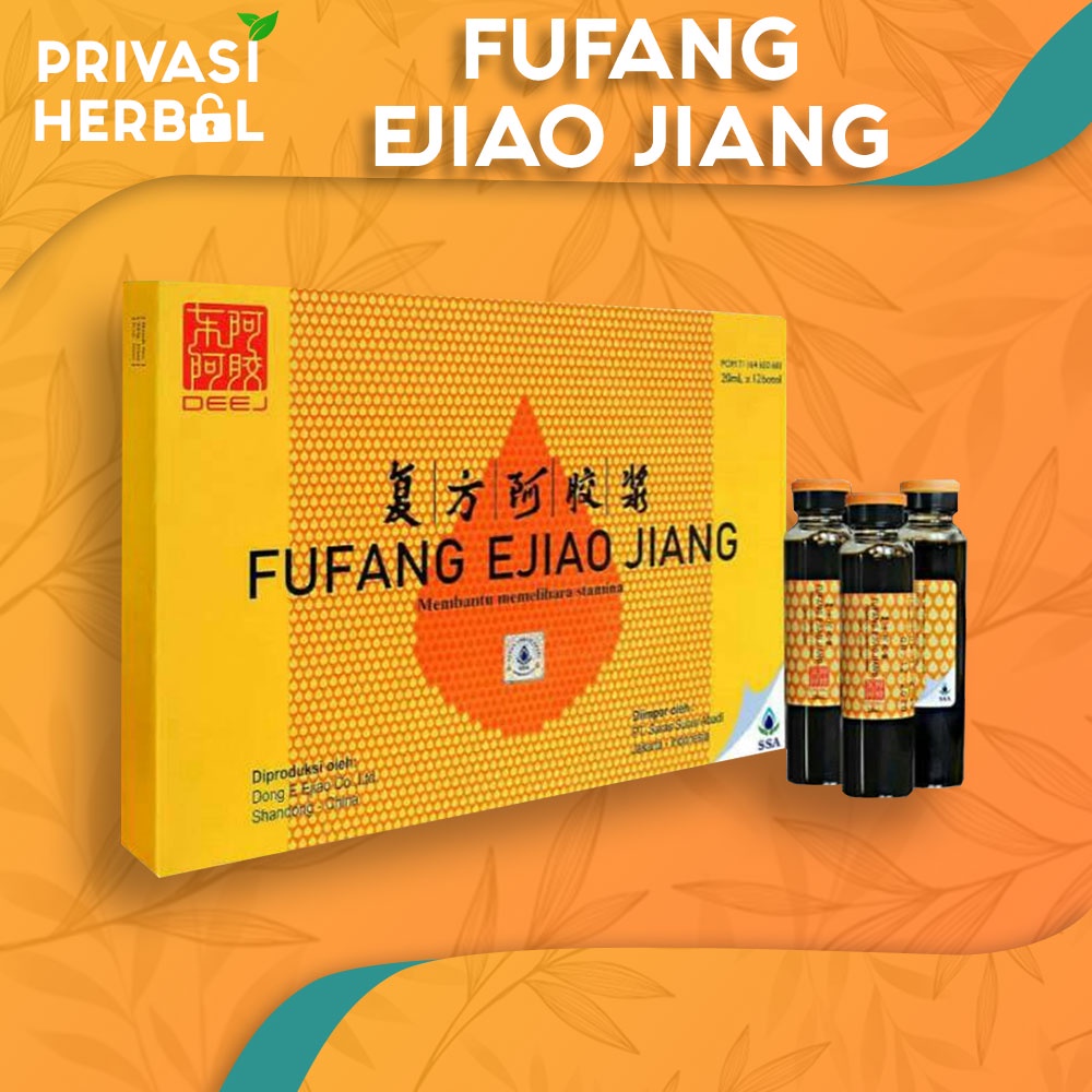 Jual Fufang Ejiao Jiang Asli Original SSA 1 Box isi 12 Obat Menaikkan ...