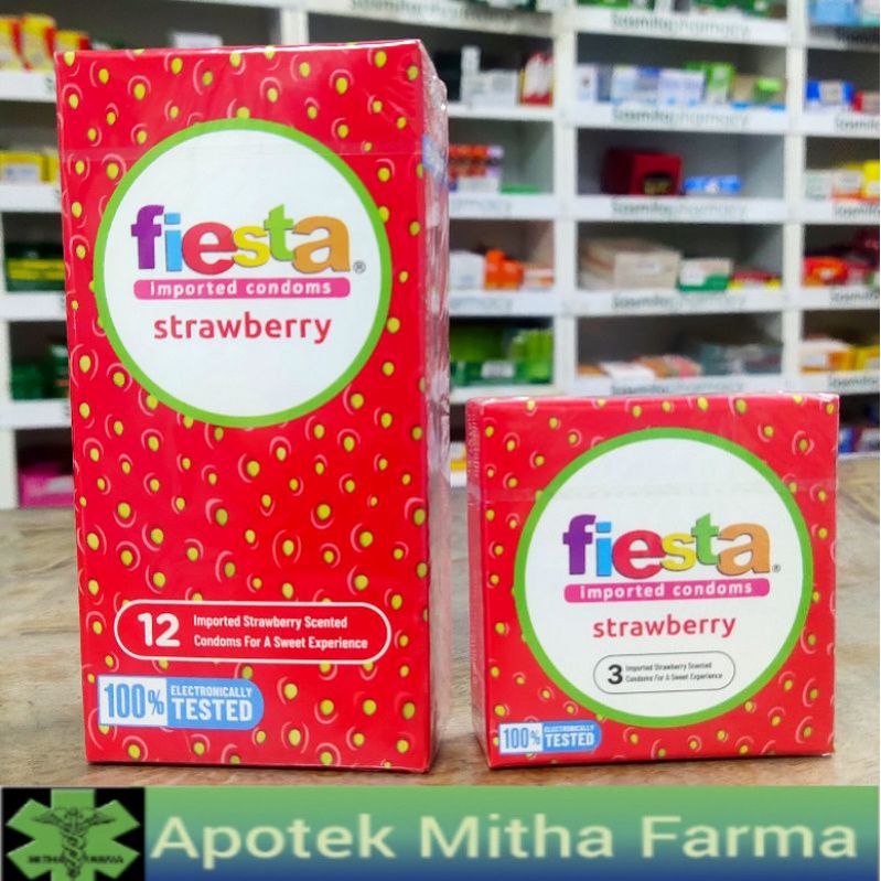 Jual FIESTA STRAWBERRY 12pcs KEMASAN BARU | Shopee Indonesia