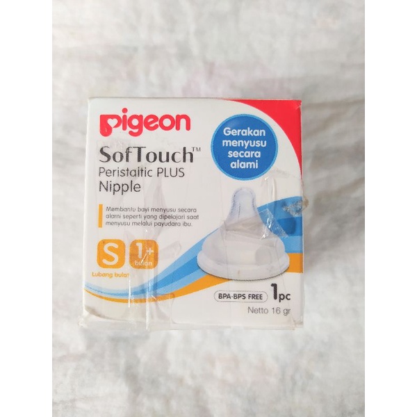 Jual Pigeon Nipple / Dot Bayi Peristaltic Plus Slim & Wide Neck New | Shopee Indonesia