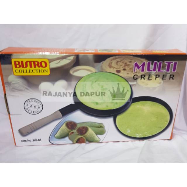 Jual Bistro wajan crepes - multi creper pan -pan pembuat kulit lumpia ...