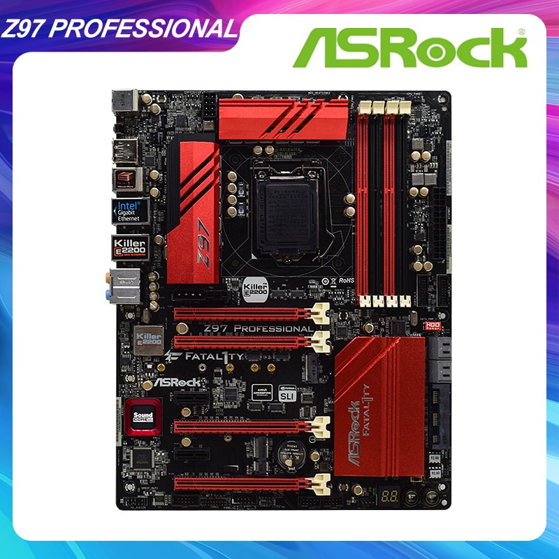 Jual PREORDER For ASRock Z97 PROFESSIONAL Motherboard 1150 Motherboard ...