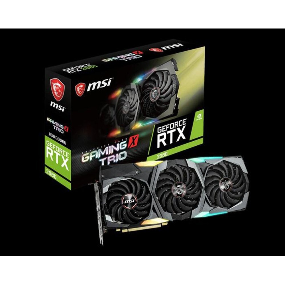 Jual VGA Card MSI RTX 2080 Gaming X Trio Original Bagus | Shopee Indonesia