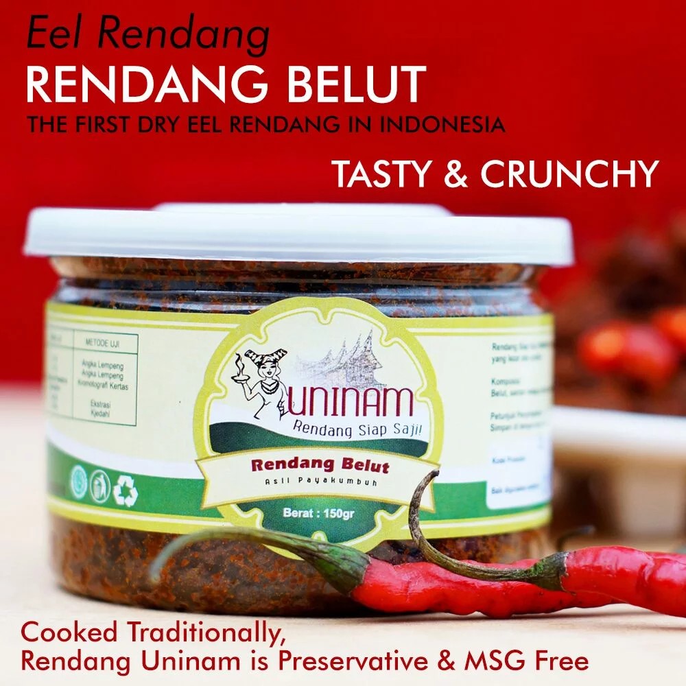 Jual Rendang Belut Kemasan Uninam | Shopee Indonesia