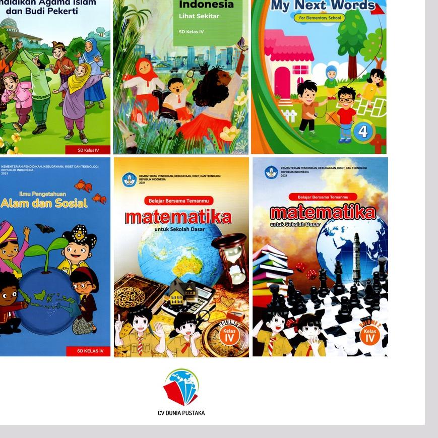 Jual Terbaik..!!BUKU KURIKULUM MERDEKA KELAS 4 (1 SET SEMUA MAPEL ...
