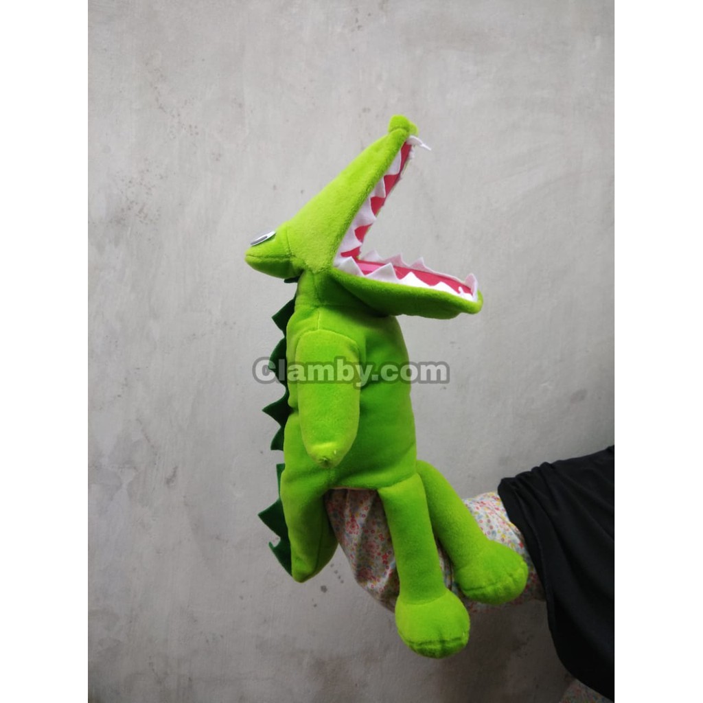 Jual Puppet Buaya |Boneka Dongeng Mulut Gerak Hand Puppet Crocodile ...
