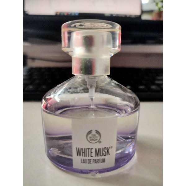 Jual The body shop White Musk Eau de parfume EDP 50 ml (Preloved) | Shopee Indonesia