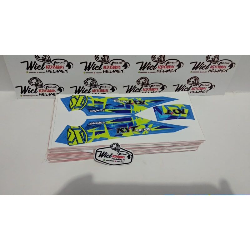 Jual Stiker Sticker Spoiler Kyt Vendetta 2 / KYT Falcon 3D GPR | Shopee ...
