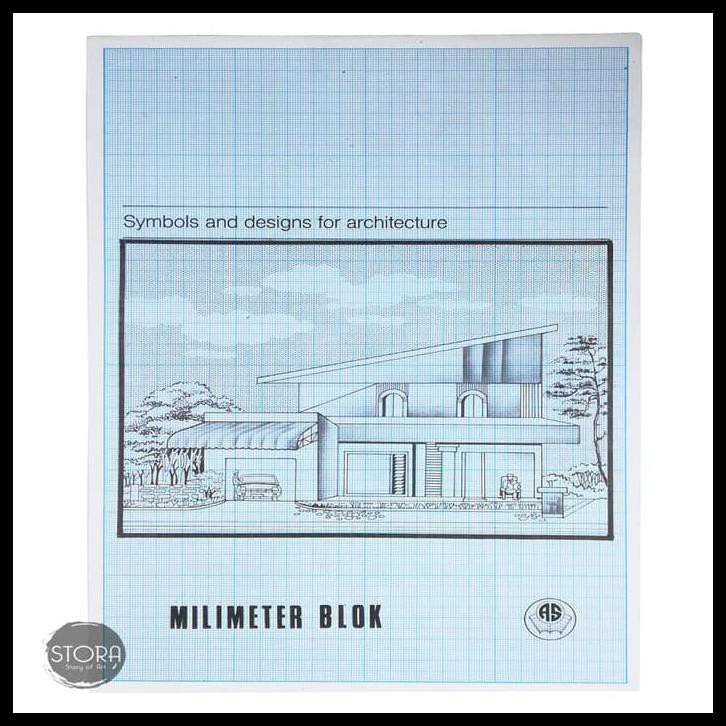 Jual BUKU MILIMETER BLOCK A4 / BUKU GAMBAR TEKNIK | Shopee Indonesia