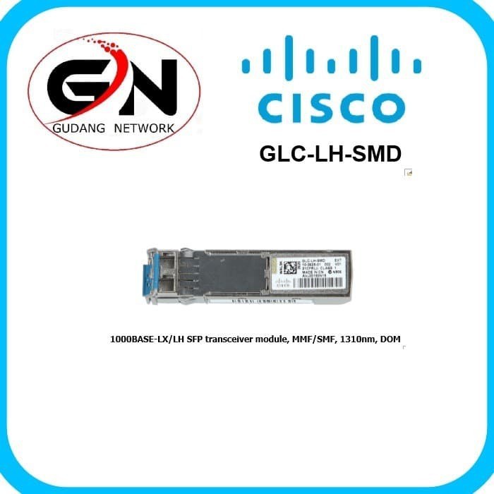 Jual Cisco GLC-LH-SMD, 1000BASE-LX/LH SFP transceiver module, 1310n | Shopee Indonesia