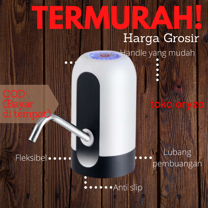 Jual Pompa Galon Goto Elektrik Alat Pompa Galon Dispenser Mini Pompa ...