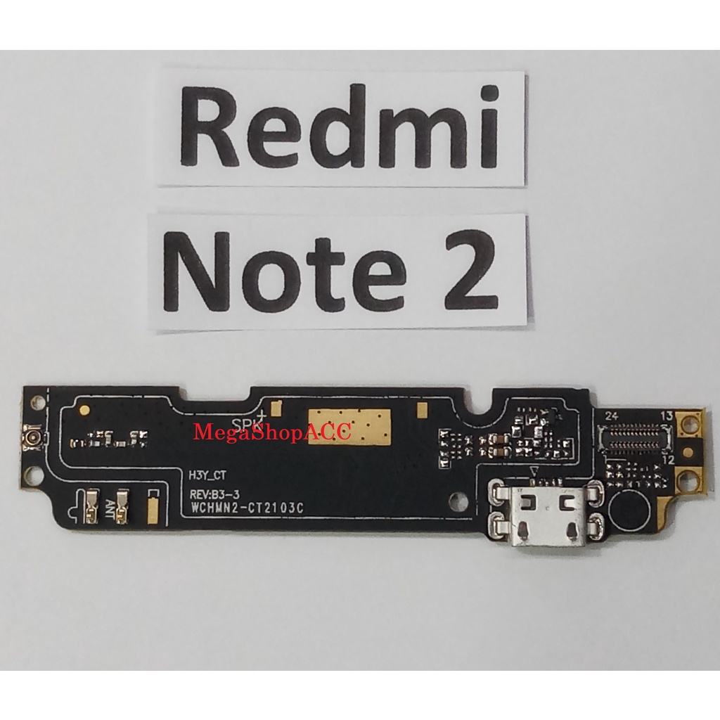 Jual PCB Conector Redmi Note 2 Flexibel Papan Casan Konektor Charger ...