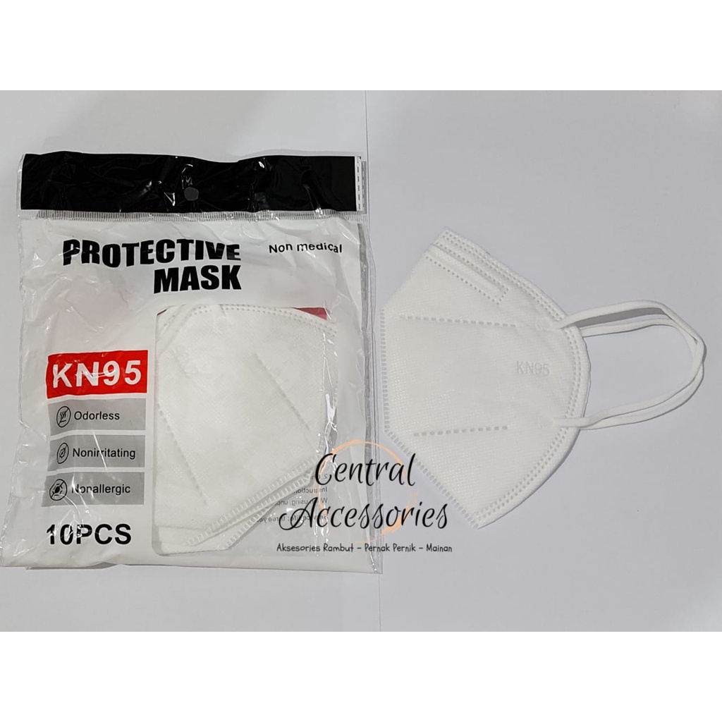 Jual [10 PCS] MASKER KN95 PROTECTIVE MASK | Shopee Indonesia