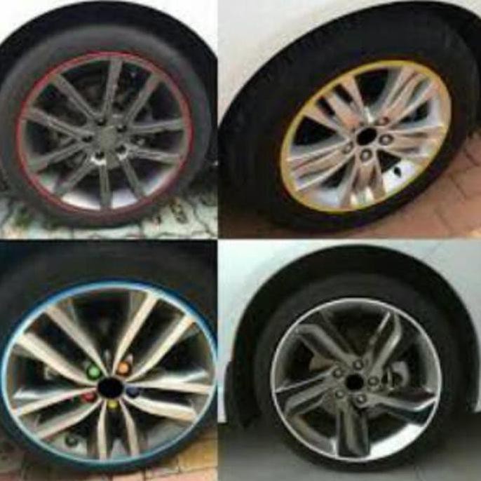Jual STIKER LIST KARET VELG BAN MOBIL AKSESORIS VARIASI PELINDUNG CAR ...